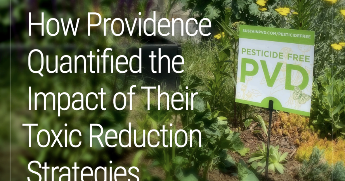 How Providence Quantified the Impact of Their Toxic Reduction ...